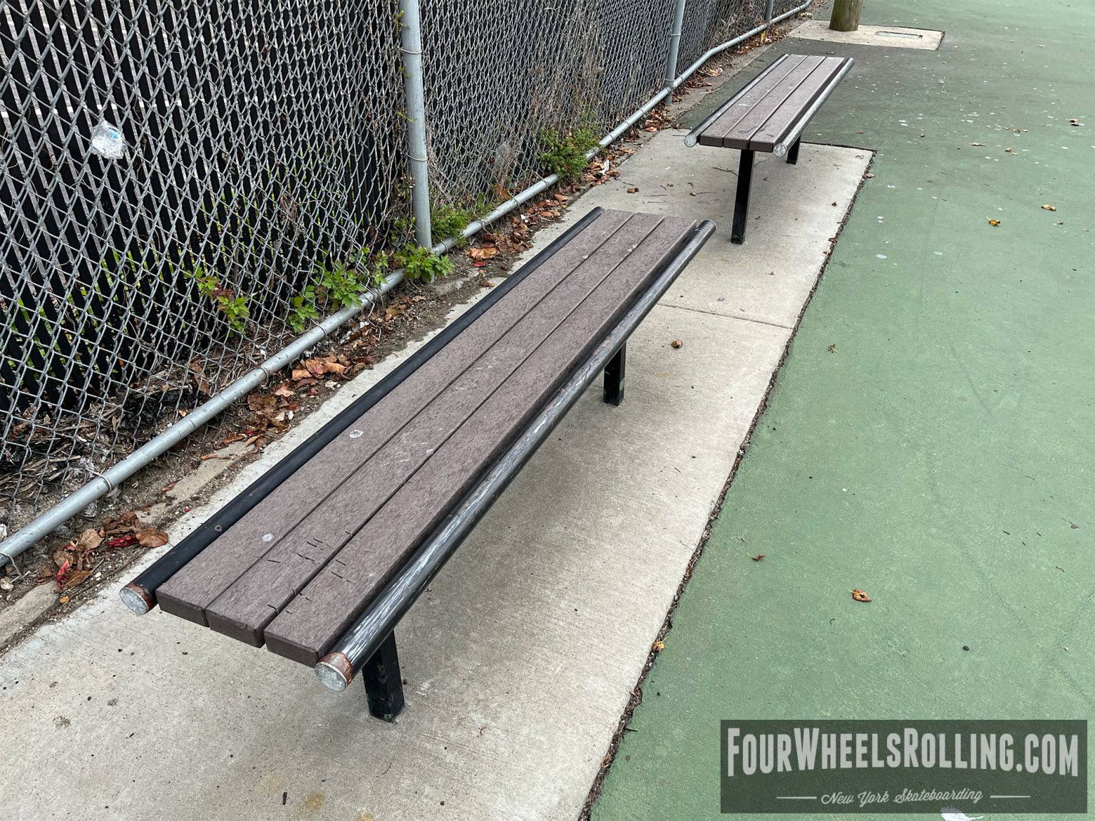 Long Beach: Benches 10x | Long Island Skateboarding Spots