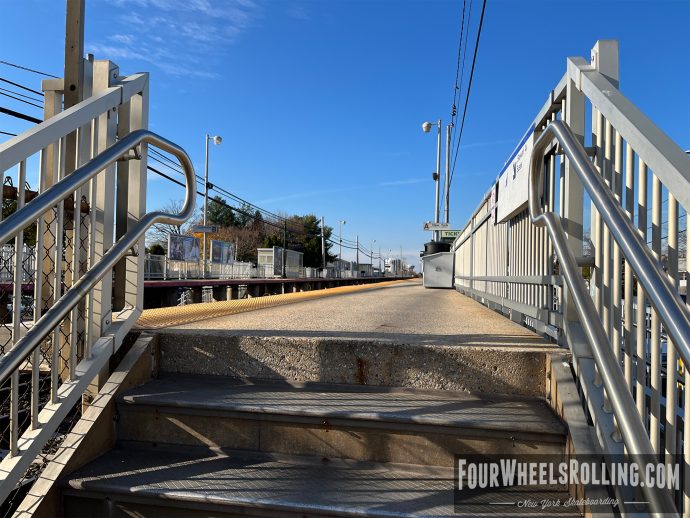 Bethpage: Train Station 7 Set | Long Island Skateboarding Spots